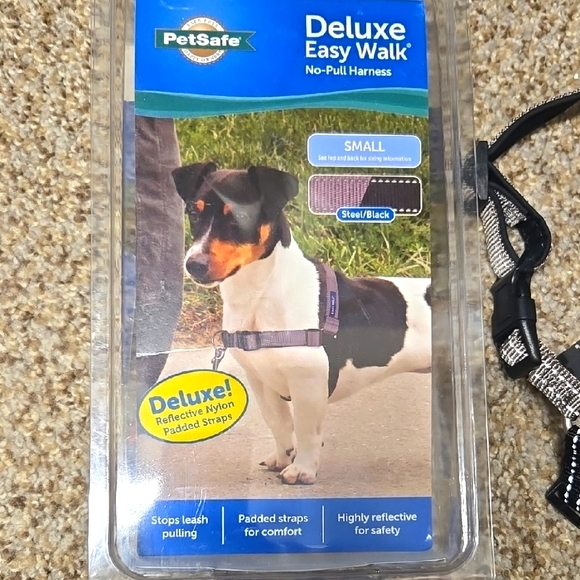 PetSafe | Dog | Petsafe Deluxe Easy Walk Nopull Dog Harness Steelblack ...